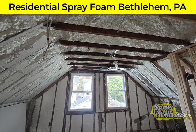 Residential Spray Foam Bethlehem, PA - Spray Foam Insulators